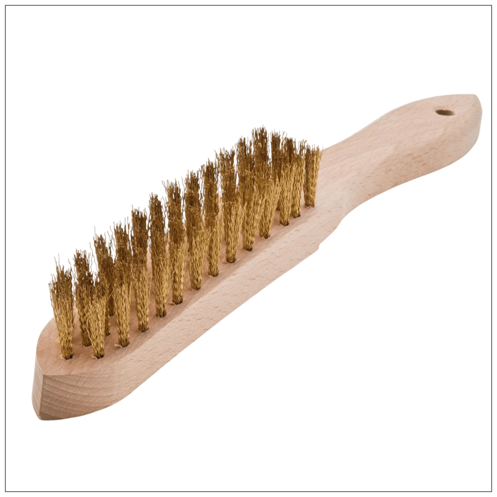 Buy leading 4‑Row Brass Wire Brush in UAE