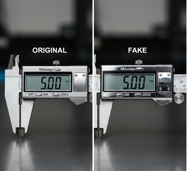 How to Identify Original vs Fake Mitutoyo Instruments